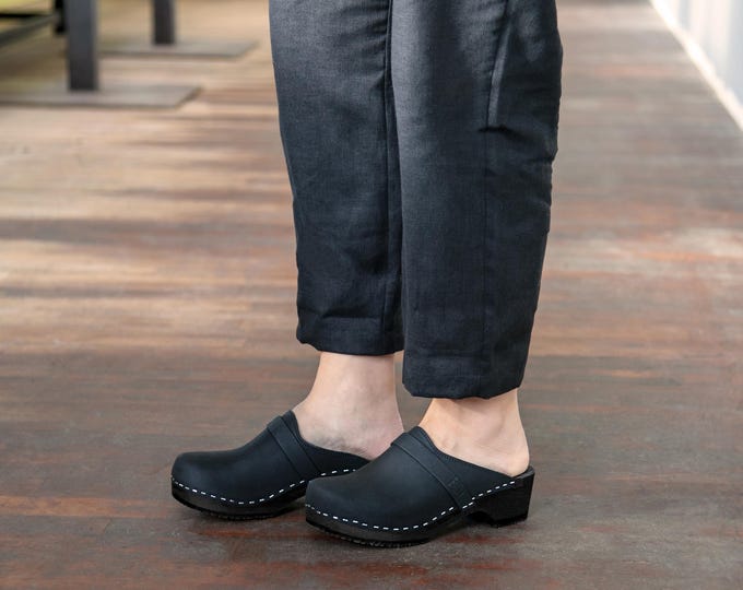 Clogs With Belt Clogs With Strap Mary Jane Shoes Low Heel Sandals ...