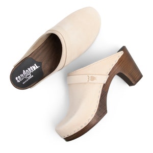 MIDSUMMER SALE! Swedish Clogs| High Heel Sandals| Leather Sandals ...