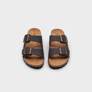 Cork Sandals, Women Slide, Summer Sandals, Handmade, Original Footbed ...