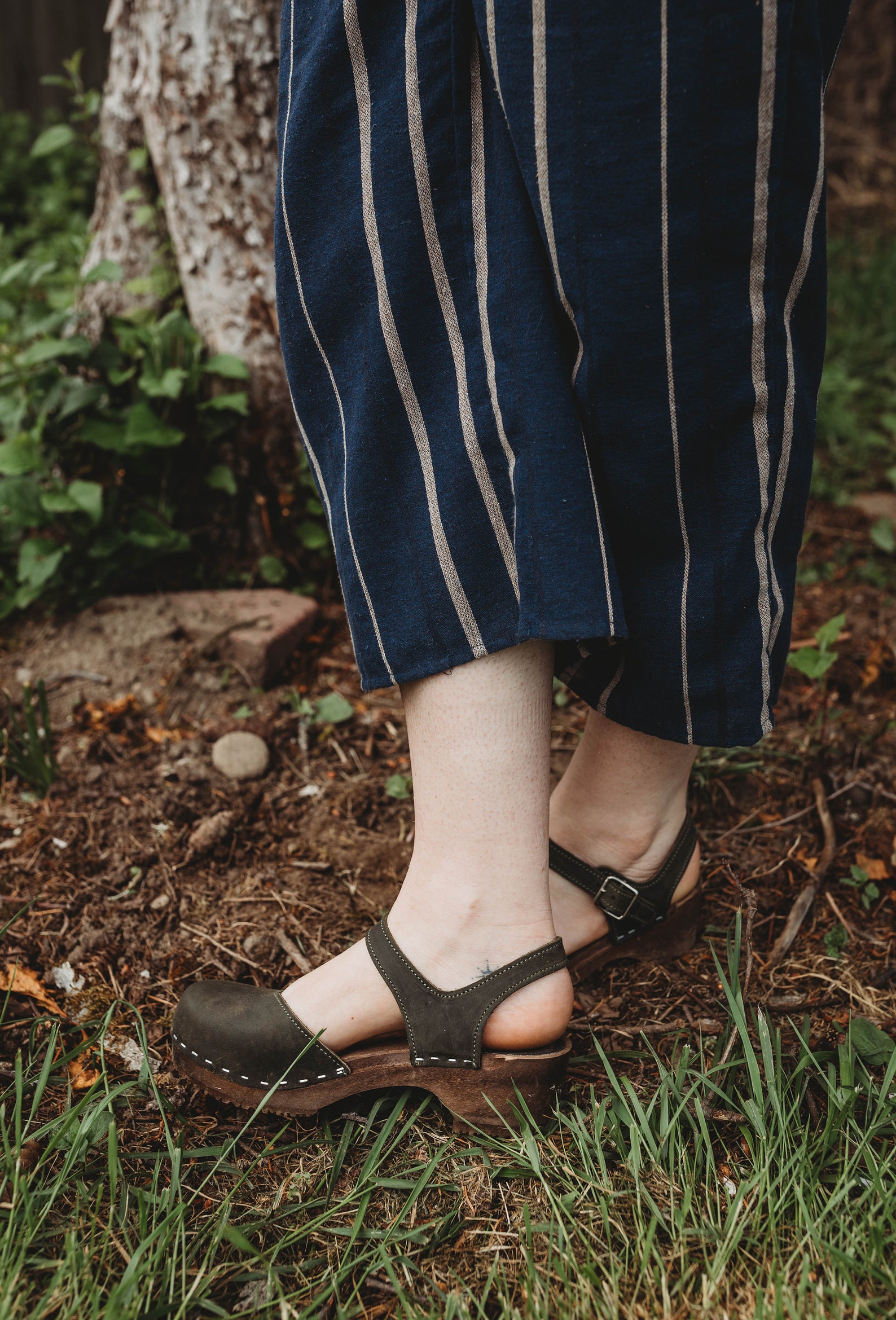 Swedish Wooden Clogs for Women / Sandgrens Clogs / Saragasso | Etsy