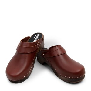 Swedish Wooden Clogs for Men / Sandgrens Clogs / Nybro Mules / Mens ...