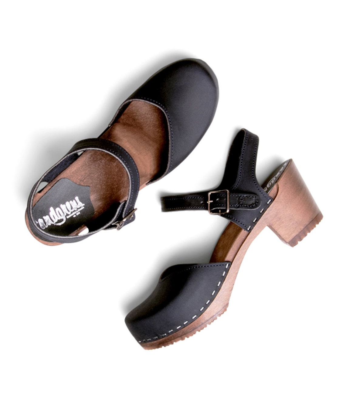 Swedish Wooden Clogs for Women / Sandgrens Clogs / Victoria - Etsy