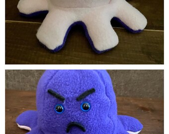 Happy Angry Octopus - Etsy
