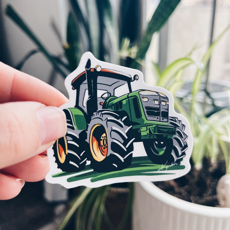 Tractor Stickers - Etsy