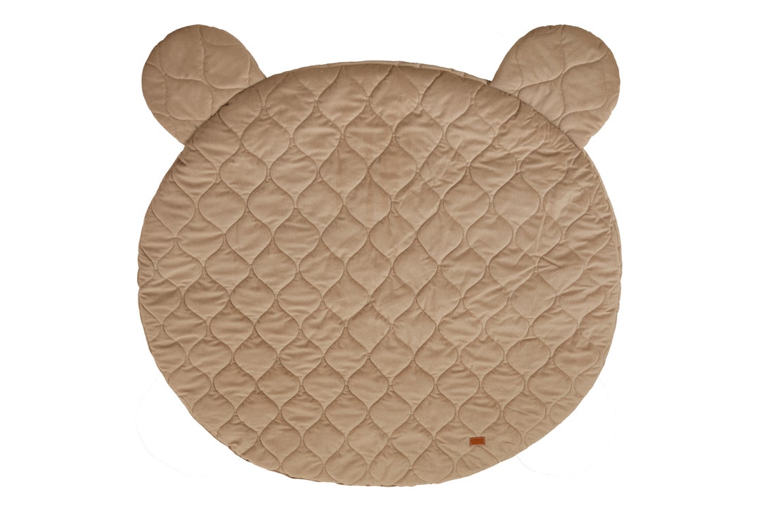 Bear Play Mat, Children's Play Mat, Bear-shaped Mat, Kids Room Carpet ...