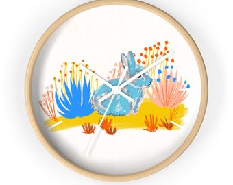 White rabbit clock | Etsy