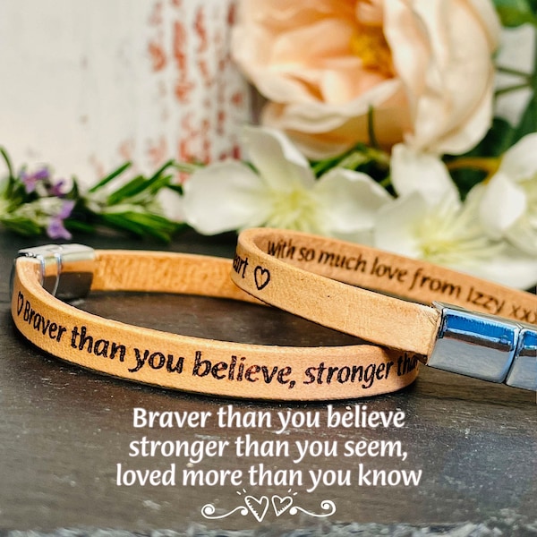 Quote Bracelet - Etsy UK