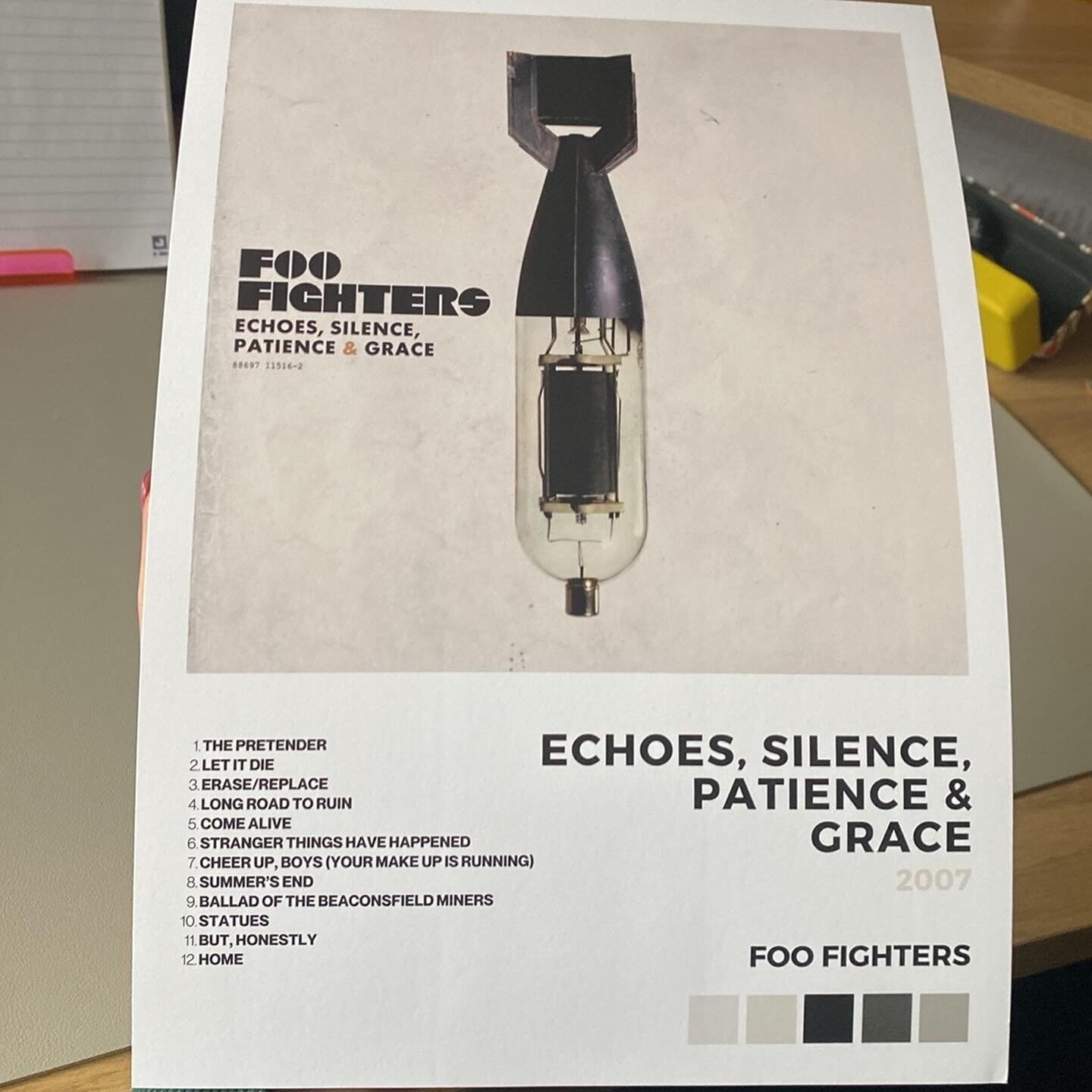 Custom A4 Album Cover | Album Cover Print | Personalised Album Print ...