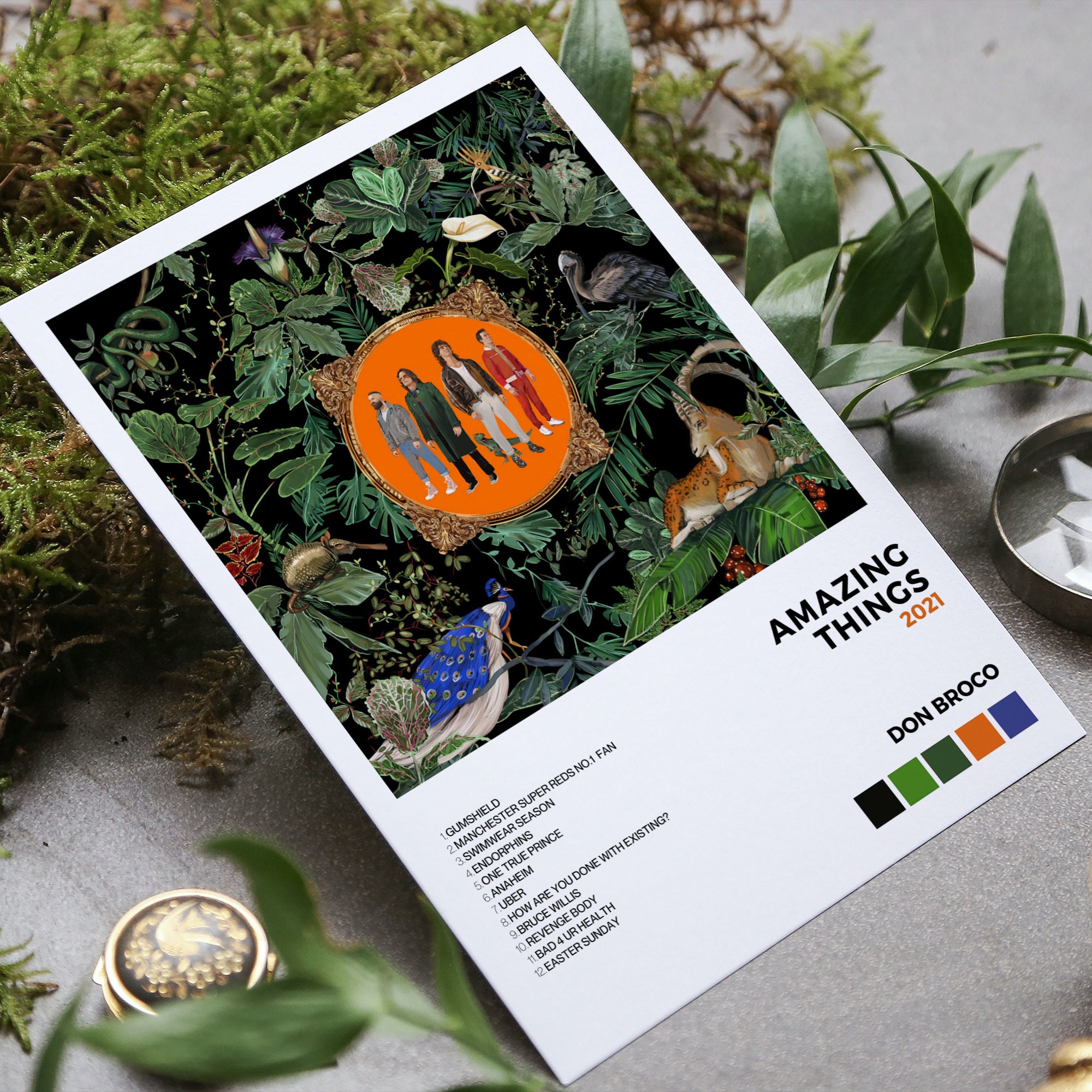 Custom A4 Album Cover | Album Cover Print | Personalised Album Print ...