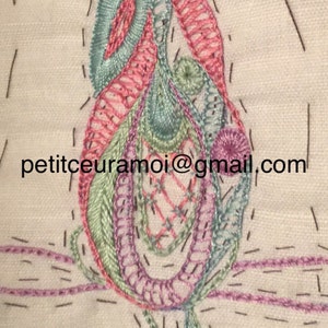 Tutorial for a Little Cat in Breton Embroidery - Etsy