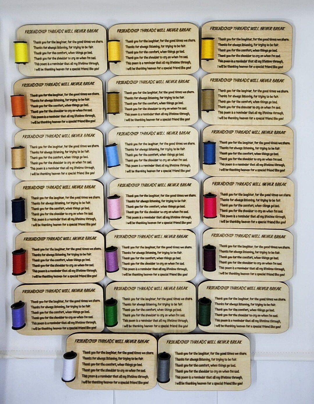 Friendship Magnet / Best Friend Gift / Friend Gift / Magnet / Laser ...