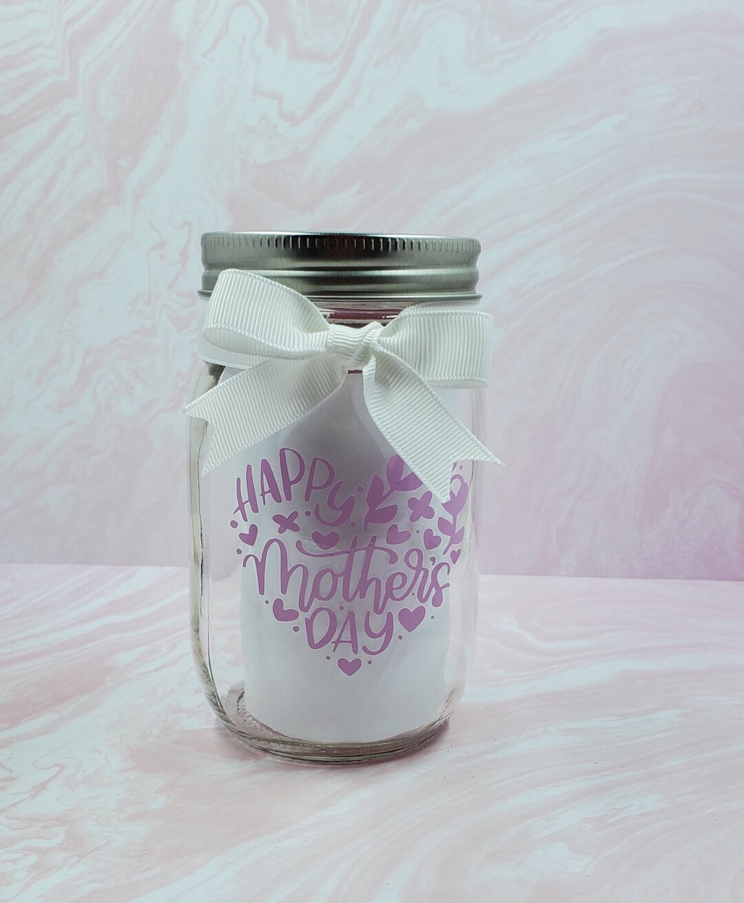 Happy Mother's Day Mason Candy Jar / Fill Your Own Candy / Gift Giving ...