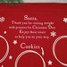 Santa Claus Snack Mat / Christmas Eve / Cookies / Milk / Tradition ...