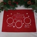 Santa Claus Snack Mat / Christmas Eve / Cookies / Milk / Tradition ...
