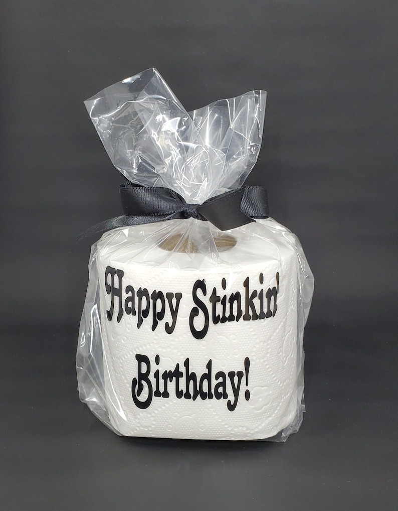 Birthday Toilet Paper Roll Gag Gifts / Cheeky / Gift Giving / Co Worker ...