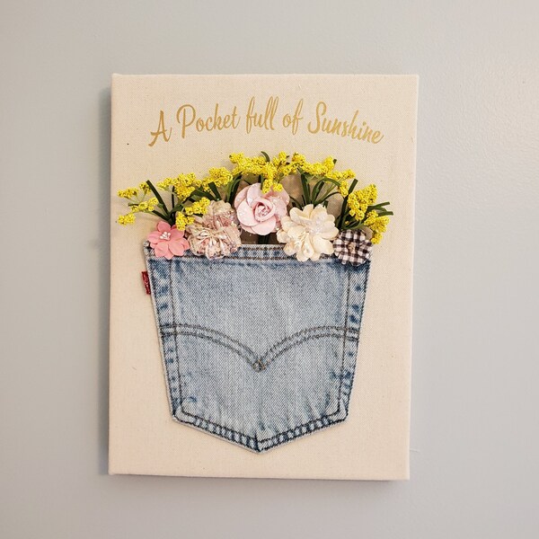 Denim Pockets - Etsy