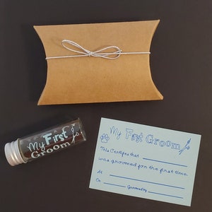 My First Groom / First Puppy Groom /dog Grooming First Haircut /groomer ...