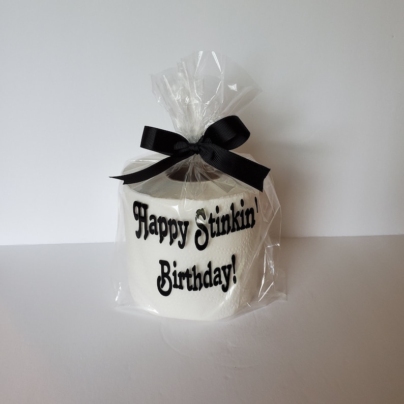 Birthday Toilet Paper Roll Gag Gifts / Cheeky / Gift Giving / Co Worker ...