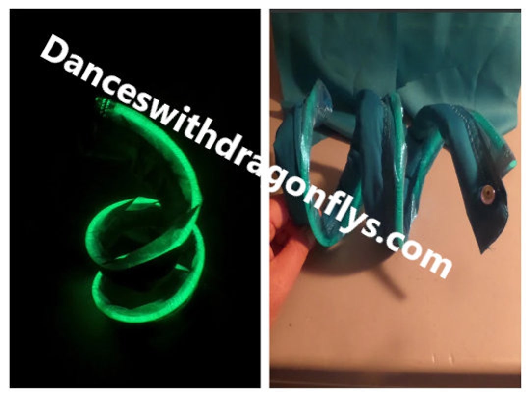 Ursula, Ariel Glowing Electric Eels, Flotsam and Jetsam Inspired, Upper ...