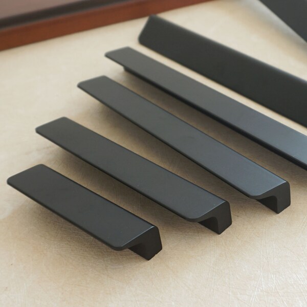 Black Drawer Pulls - Etsy