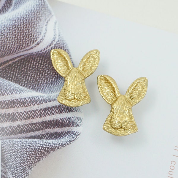 Bunny Drawer Knobs - Etsy