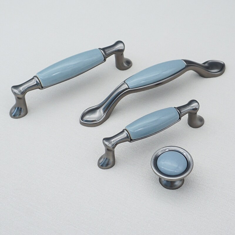 Blue Drawer Pull - Etsy