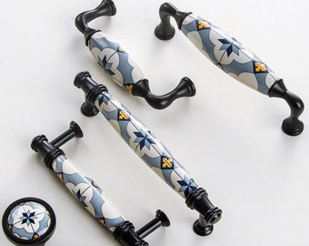 Ceramic Drawer Pulls - Etsy