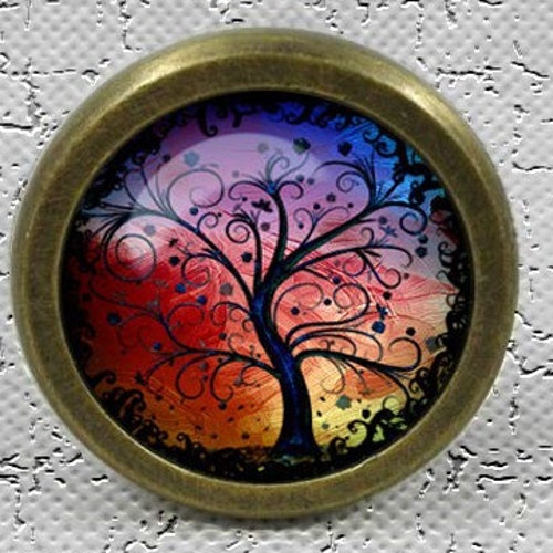 TREE OF LIFE Drawer Knobs Pulls Handles / Kitchen Cabinet - Etsy
