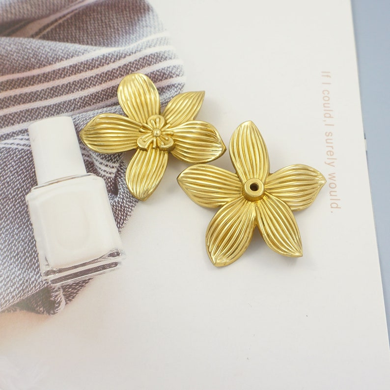Solid Brass Flower Knobs Dresser Knob Pull Cupboard Knob - Etsy