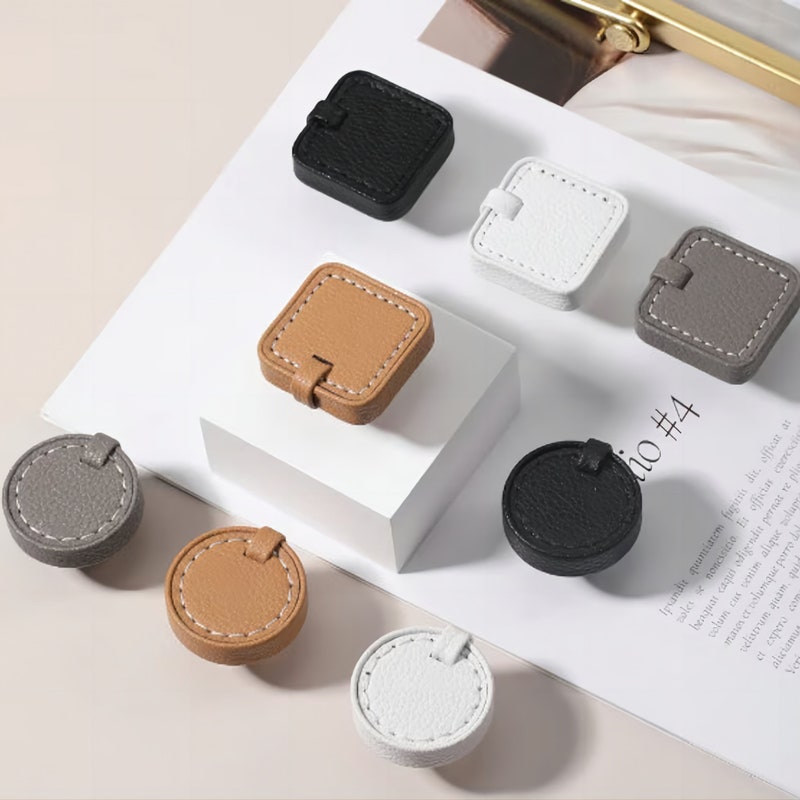 Leather Knobs - Etsy