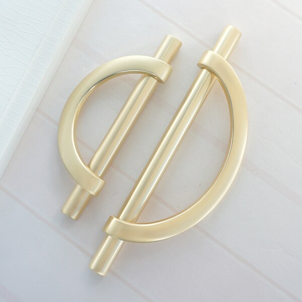 Gold Drawer Pulls - Etsy