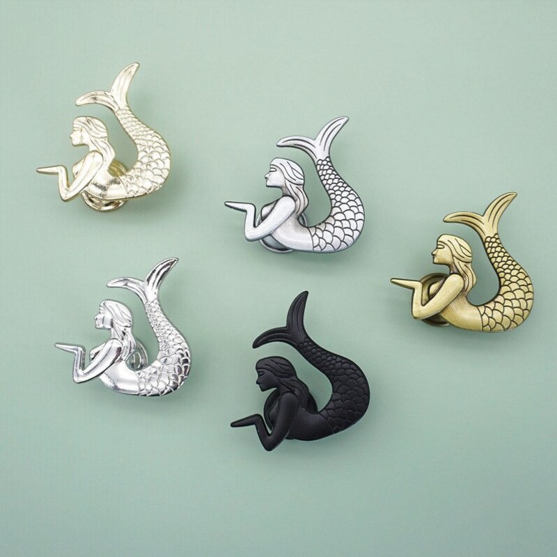 Mermaid Drawer Pull - Etsy