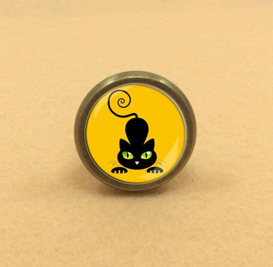 Cat Drawer Knobs Pulls Handles / Kitchen Cabinet Door Knob - Etsy