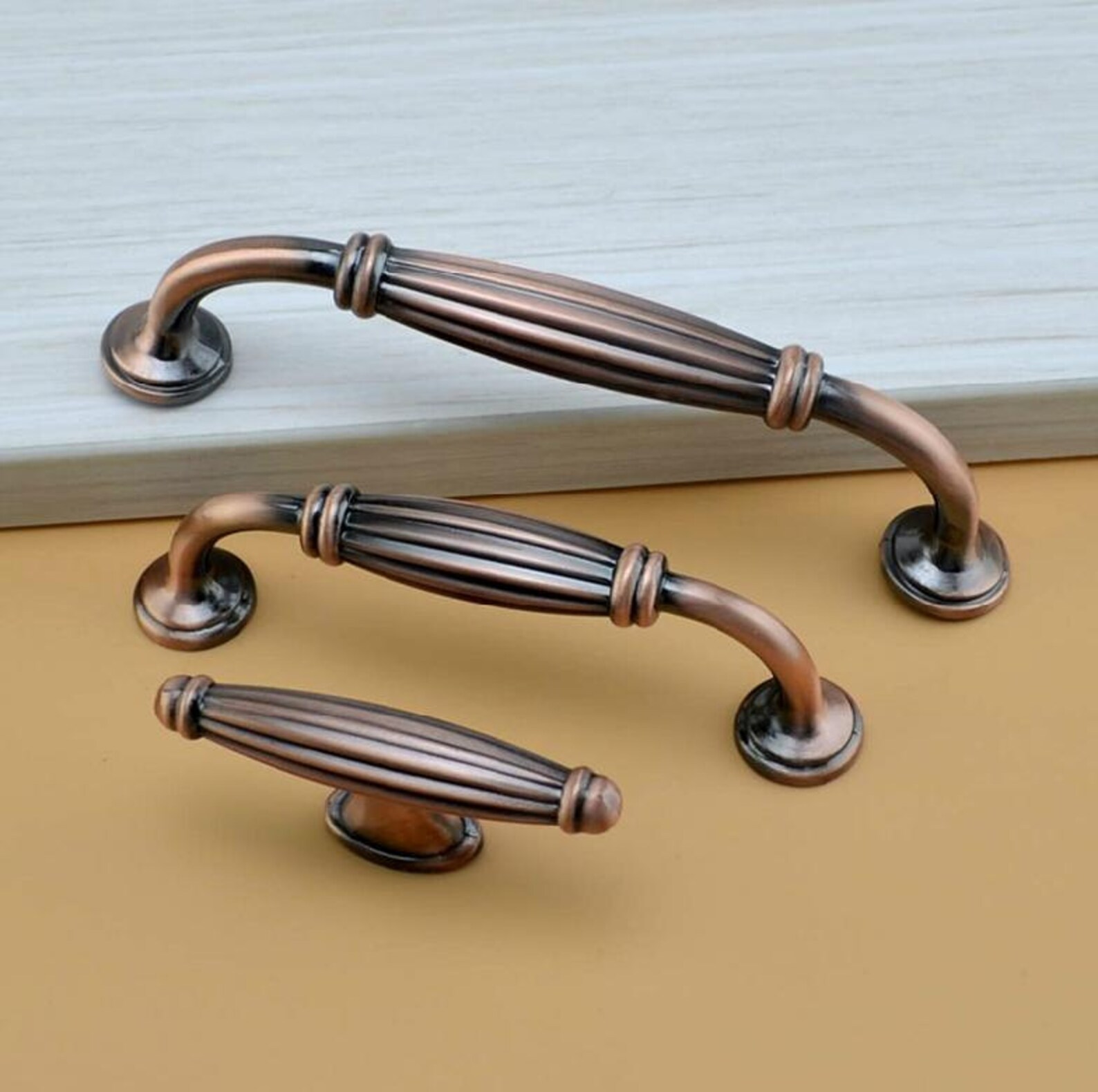 3.755black Dresser Pulls Drawer Pulls Handles - Etsy