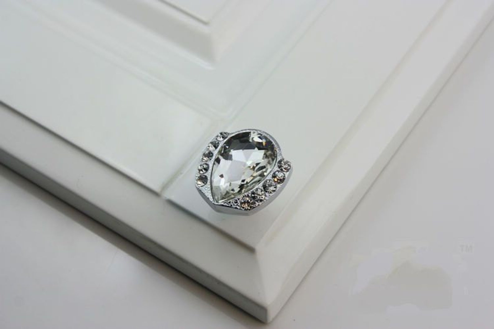 Glass Crystal Knobs / Dresser Knob Drawer Knobs Pulls Handles - Etsy