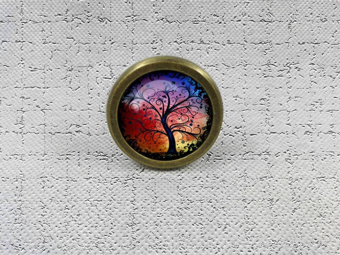 TREE OF LIFE Drawer Knobs Pulls Handles / Kitchen Cabinet - Etsy