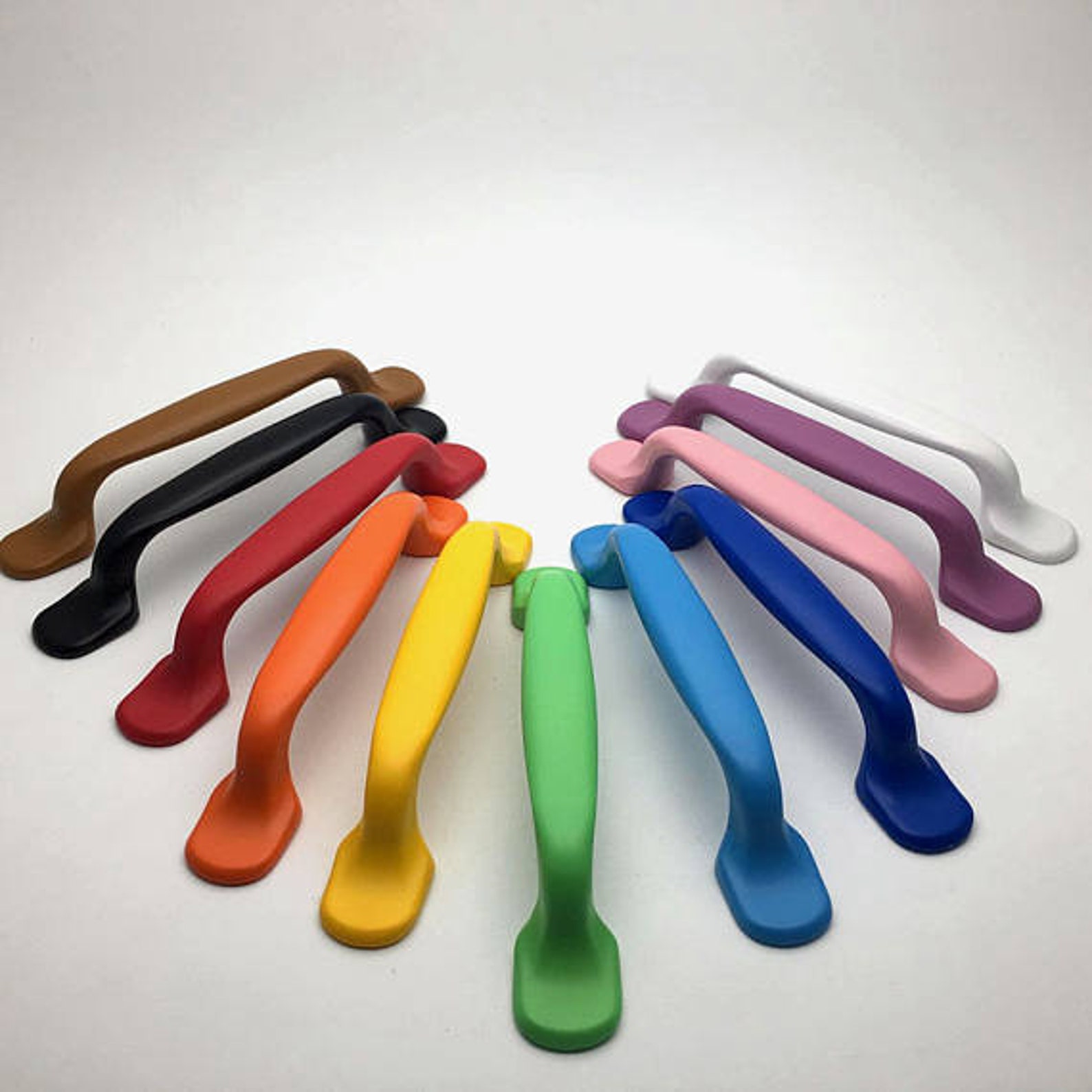 3.75'' Colorful Handles Drawer Pull Handles Dresser - Etsy