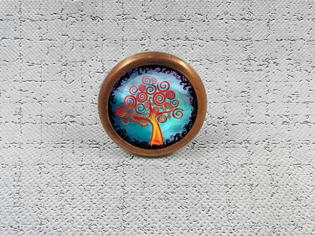 TREE OF LIFE - Drawer Knobs Pulls Handles / Kitchen Cabinet Knobs ...