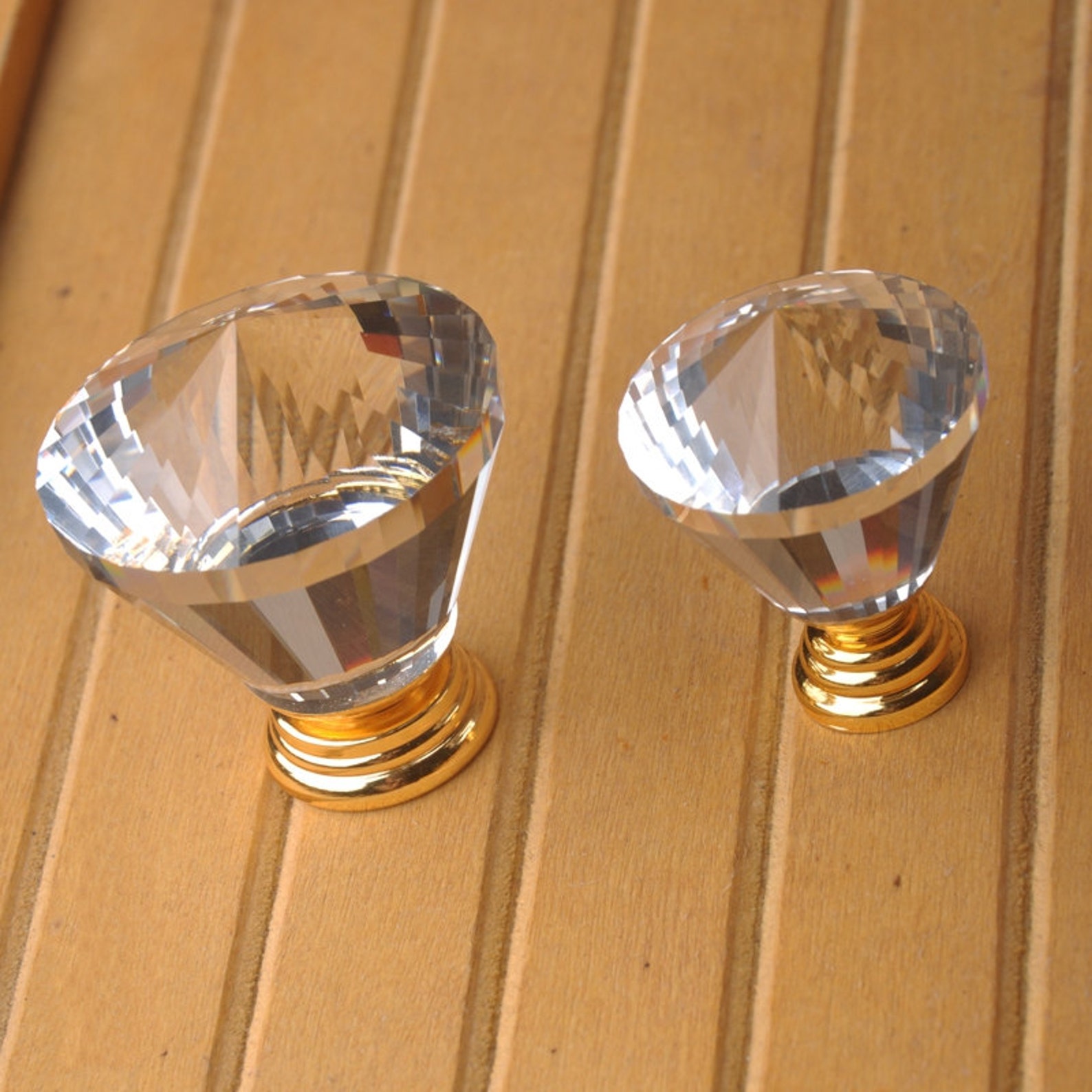Crystal Knobs Dresser Knob Glass Knobs Drawer Knobs Pulls | Etsy