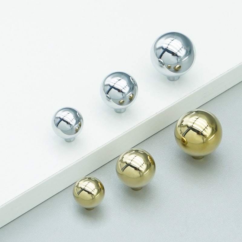 Chrome Knobs - Etsy