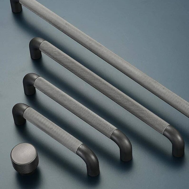 Gunmetal Drawer Pull - Etsy