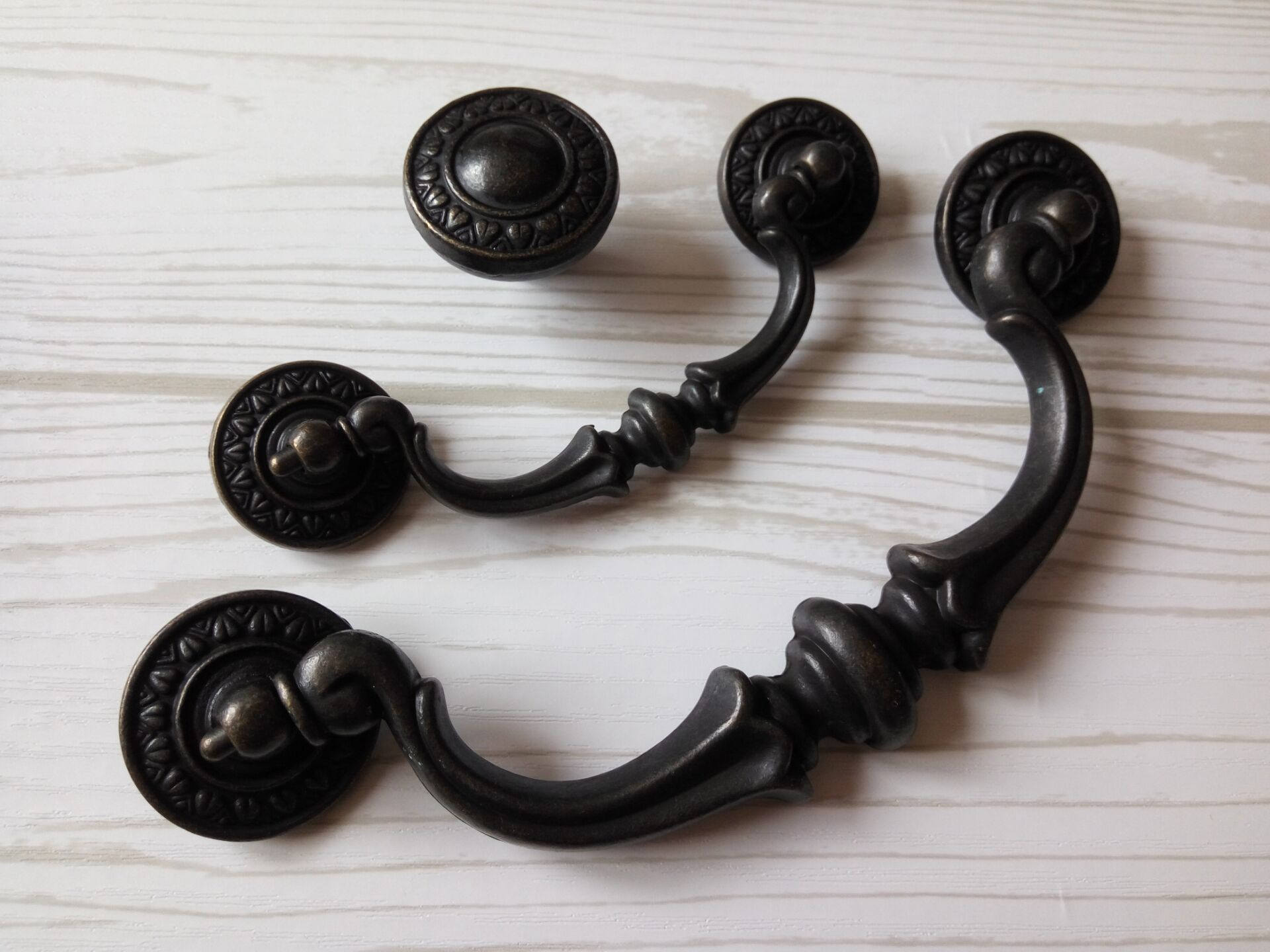 3.5 5.5 Vintage Style Drawer Pulls Handles Dresser - Etsy
