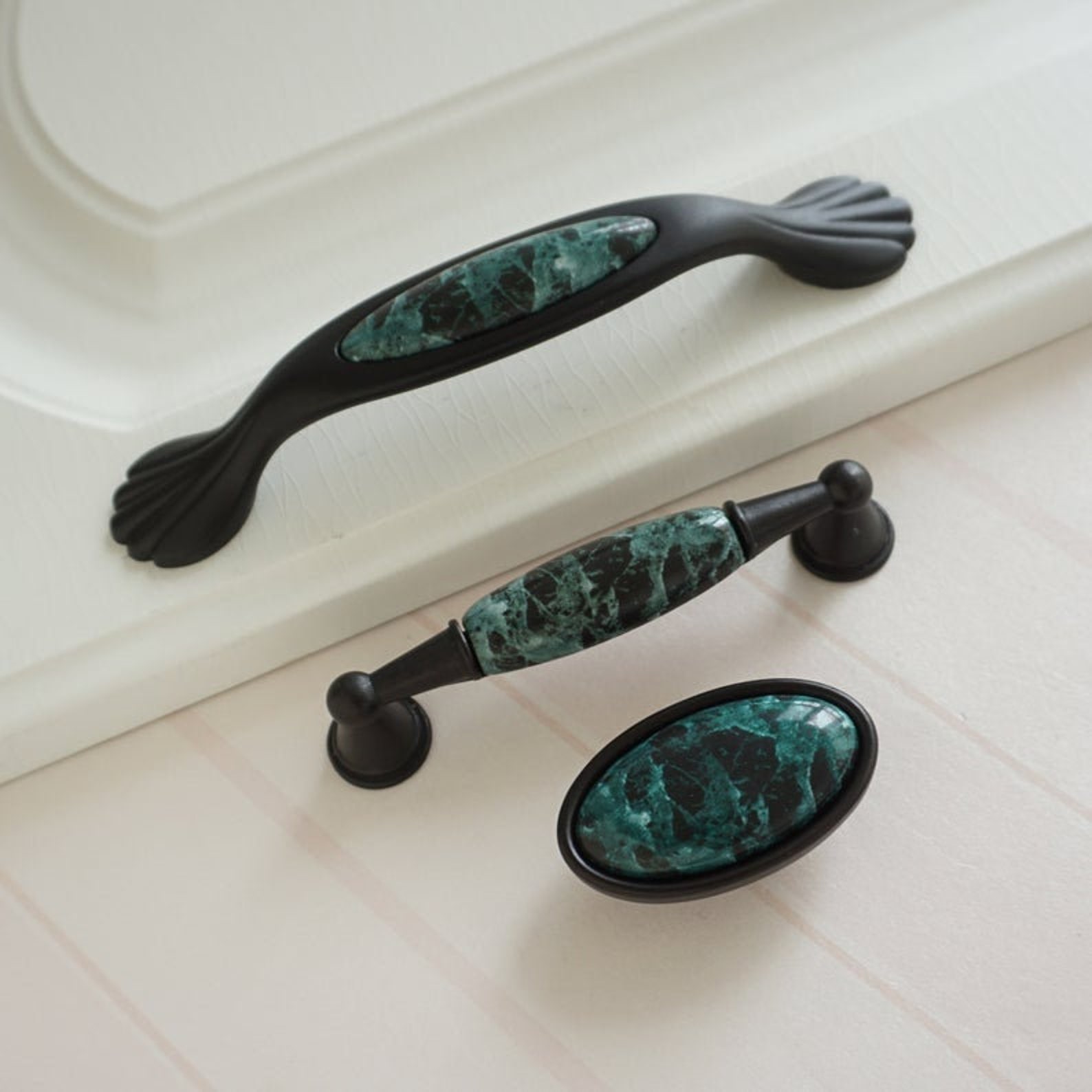 3.75 5 Ceramic Drawer Pulls Handles Kitchen - Etsy