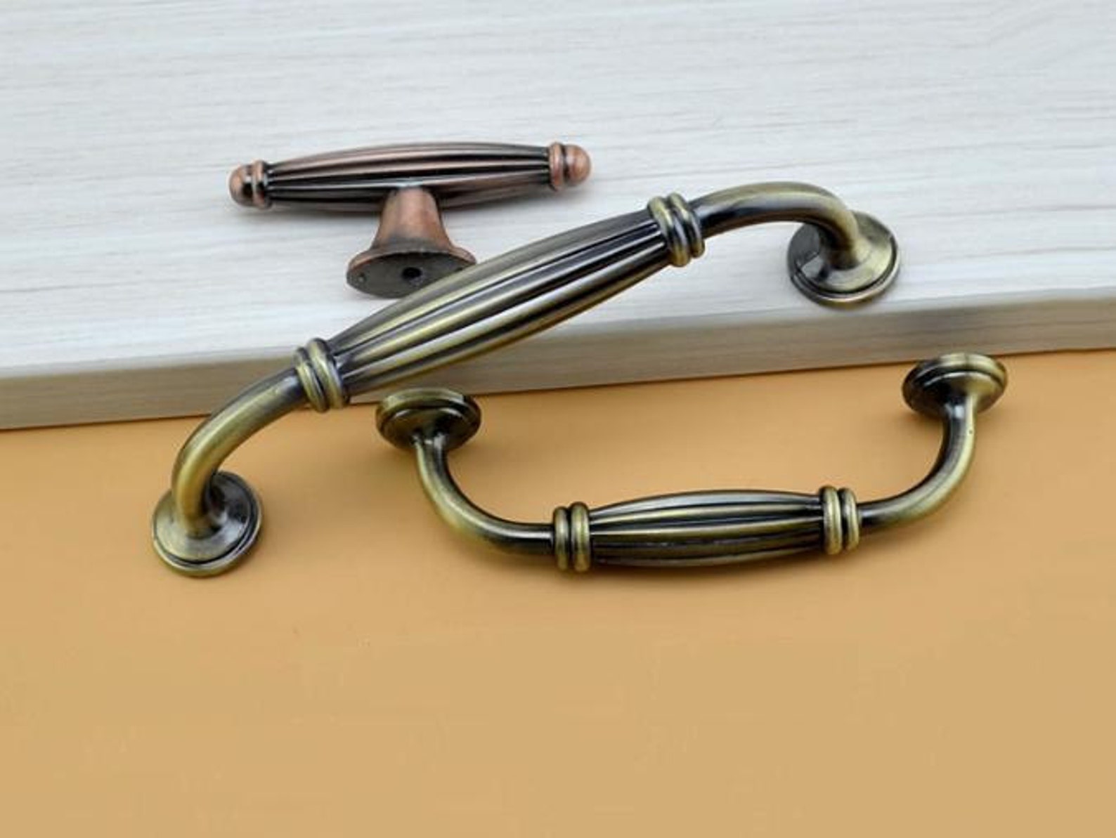 3.755black Dresser Pulls Drawer Pulls Handles - Etsy