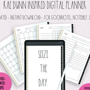 Daily Digital Planner, Daily Printable Planner, Goodnotes Planner ...