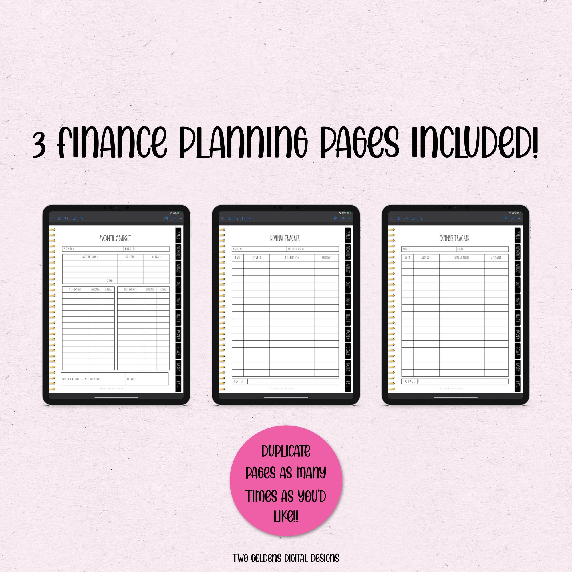 Rae Dunn Inspired, Digital Planner, iPad Planner, Goodnotes Planner ...