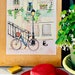 Coloring Poster Paris Street Giant Coloring Page DIY Art - Etsy
