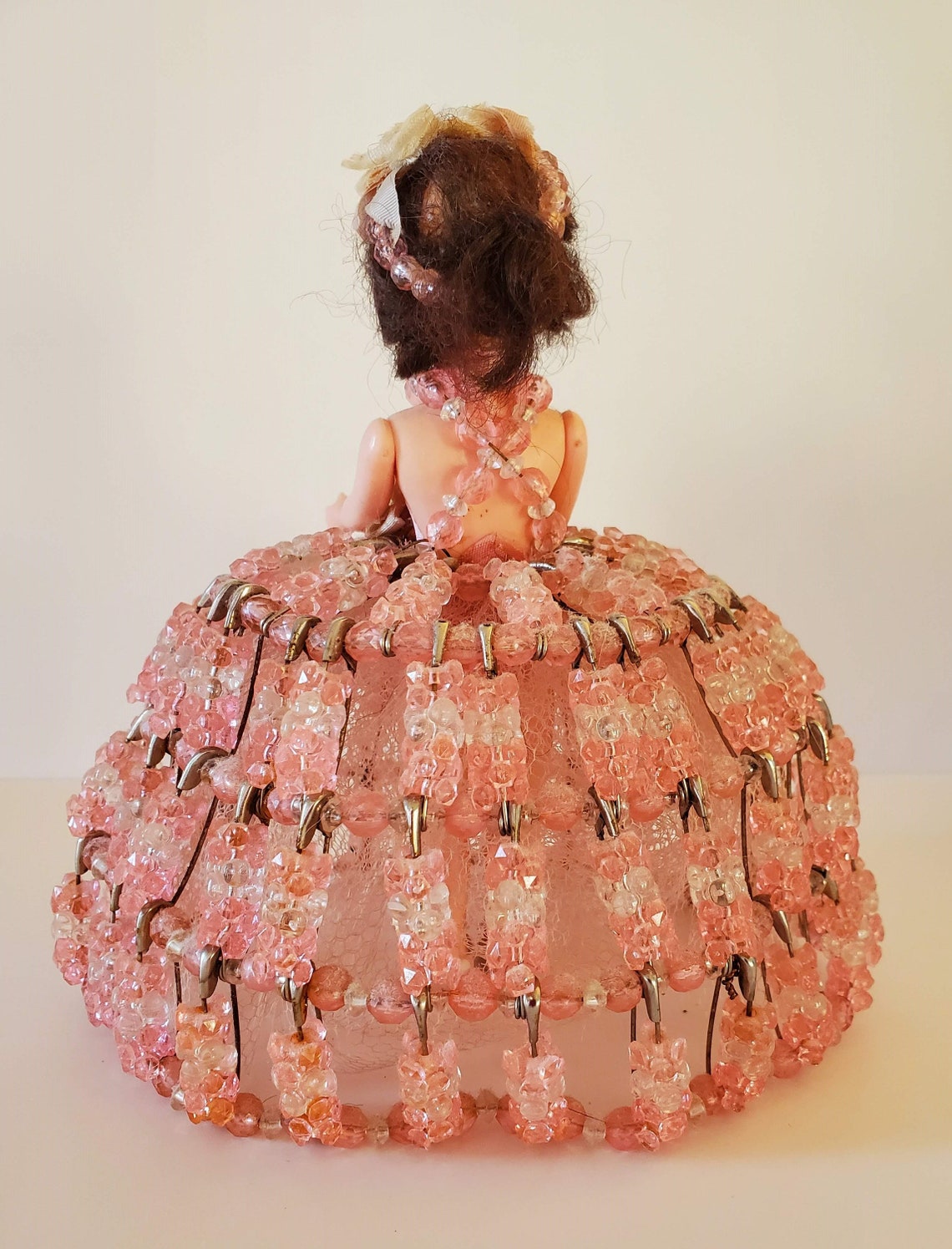 Vintage Safety Pin Bead Doll - Etsy