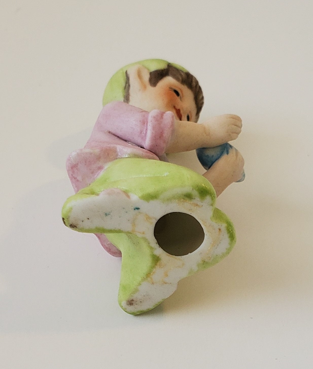 Josef Originals 700 Series Figurine, Pixie/elf/fairy and Bluebird - Etsy