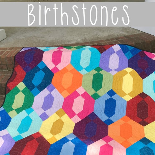 Birthstones Quilt Pattern - Etsy